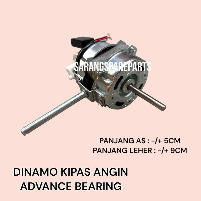 Jual DINAMO KIPAS ANGIN ADVANCE COAK BEARING / DINAMO KIPAS ANGIN TDS ...