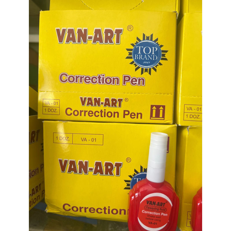 Jual Tip Ex Van art botol / Tip ex cair / Tip ex cair / Label Cair ...