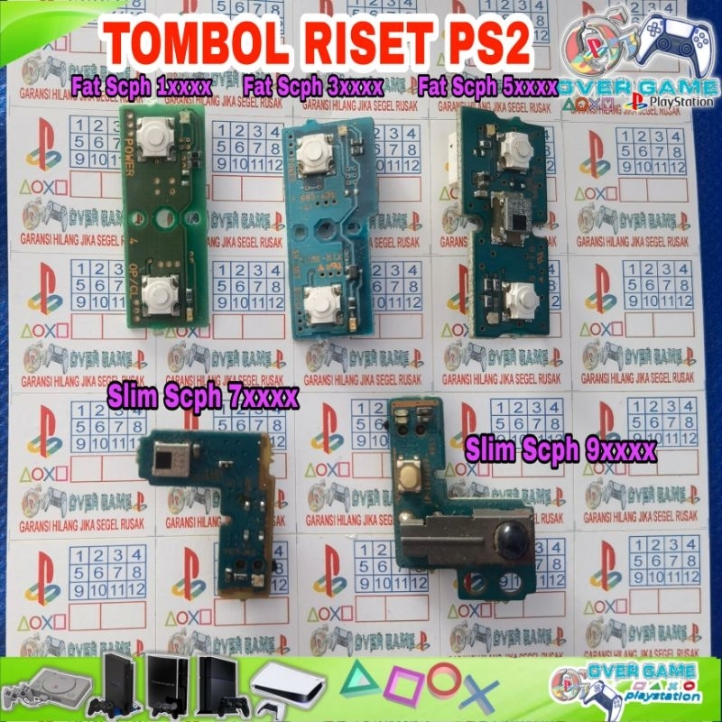 Jual TOMBOL RESET PS2 FAT | Shopee Indonesia
