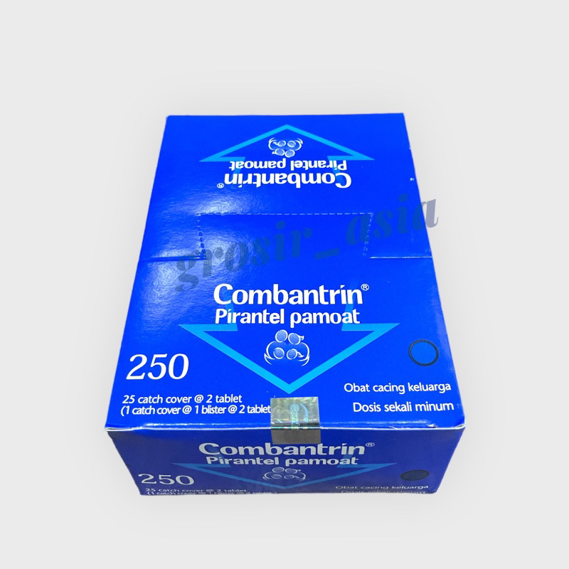 Jual Combantrin 250MG 1 Box Isi 25 Strip / Box | Shopee Indonesia