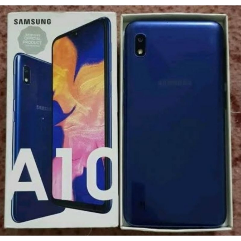 Jual Samsung Galaxy A10 Blue Ram 2/32gb | Shopee Indonesia