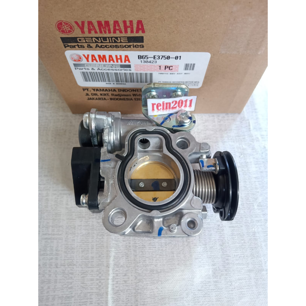 Jual THROTTLE TROTEL BODY BODI TB AEROX 155 ASLI ORI YAMAHA B65 E3750 ...