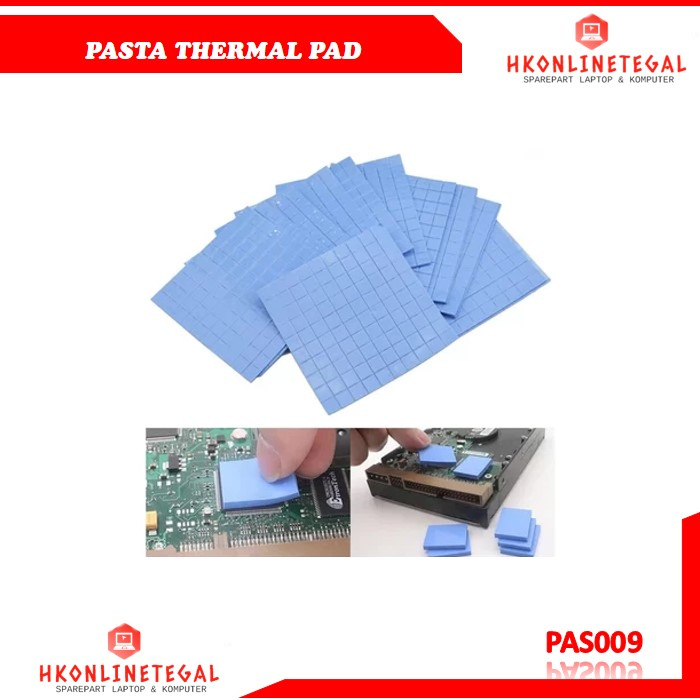 Jual Thermal Pad Termal Silicone Heatsink Compound 1cm x 1cm Tebal 1mm ...