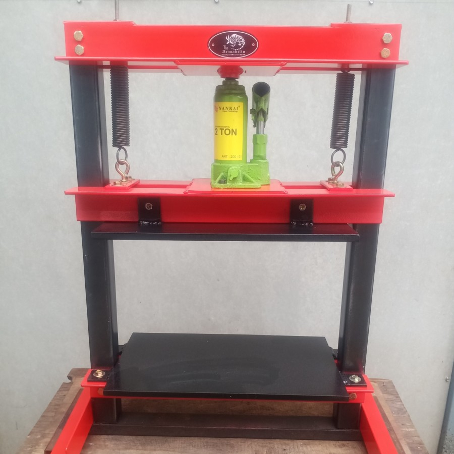 Jual Rangka Mesin Press Kapasitas 2 Ton Plus Plat Penekan | Shopee ...