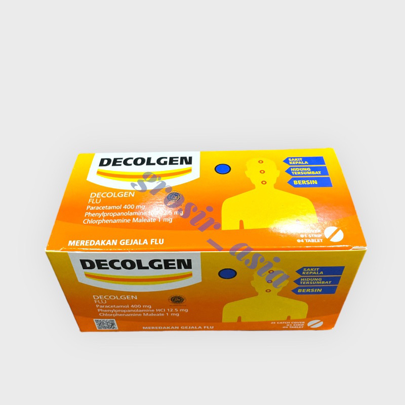 Jual Decolgen 1 Box Isi 25 Strip | Shopee Indonesia