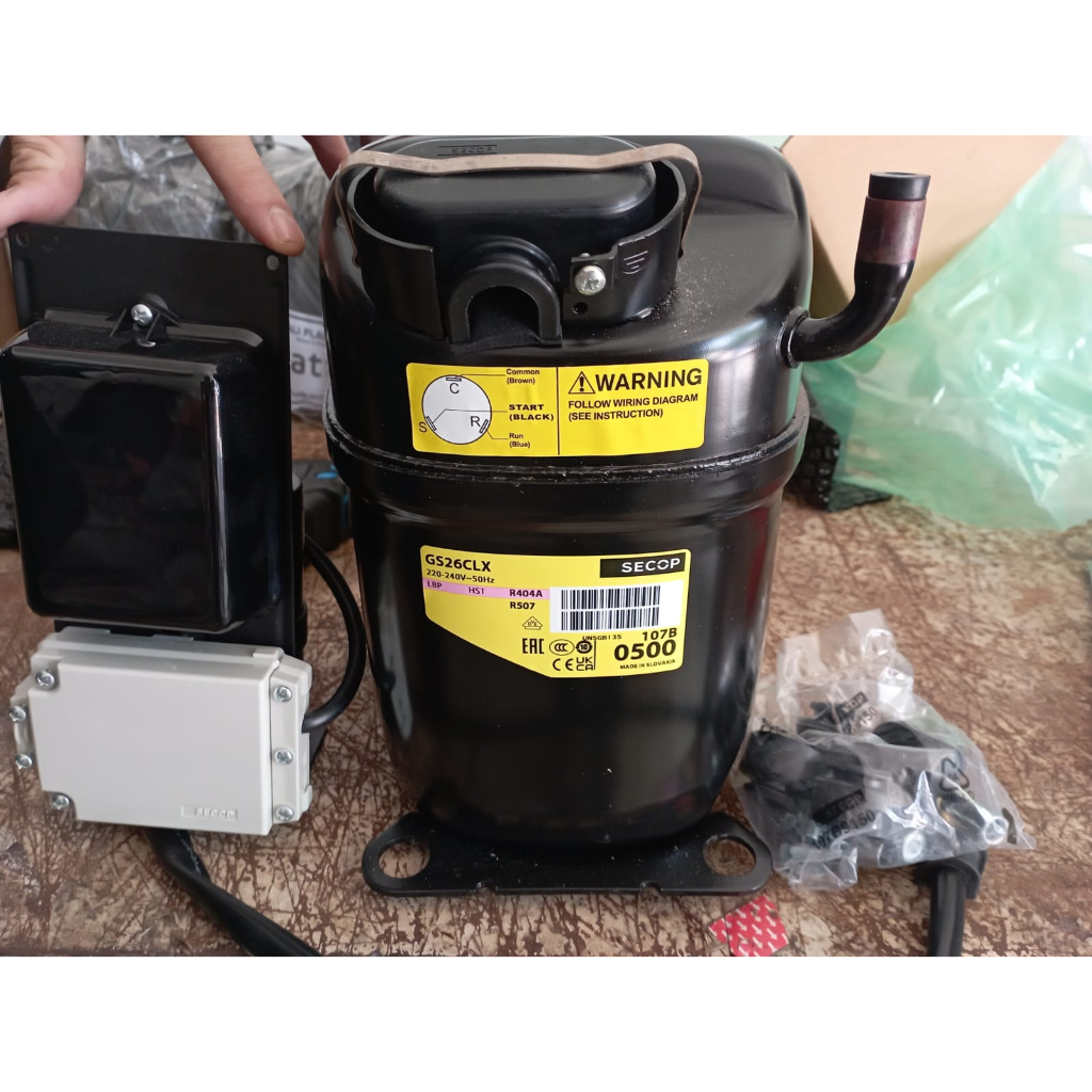 Jual Kompresor AC Secop GS26CLX / Compressor Freezer GS26CLX (1Pk ...