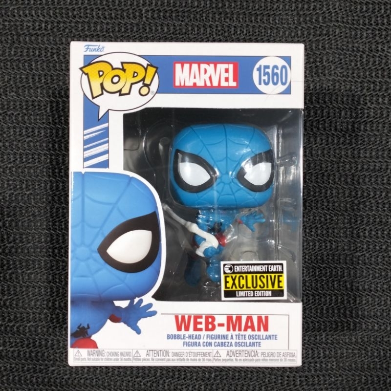 Jual Funko Pop! Marvel: Web-Man #1560 (Entertainment Earth Exclusive) | Shopee Indonesia