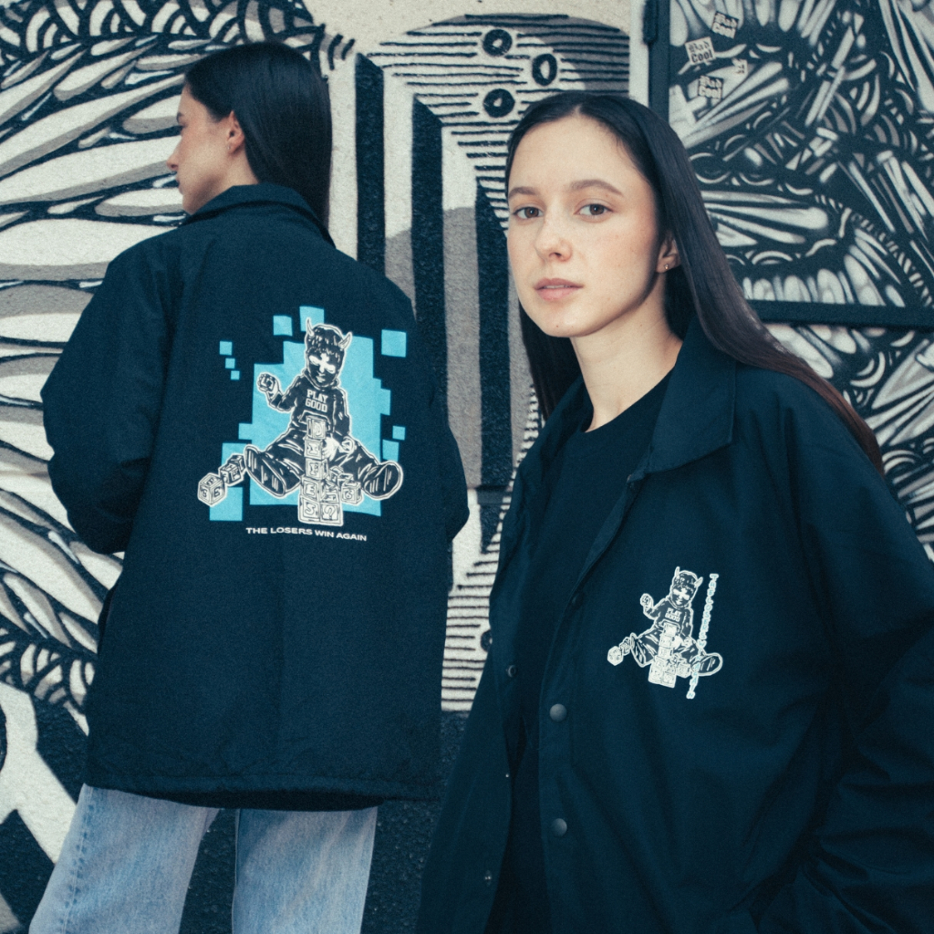 Jual coach jacket black limited edition DIFES | Shopee Indonesia