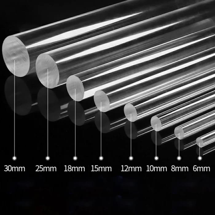 Jual Pipa Acrylic Solid Rod Clear Pipa Akrilik Full As Padat Bening ...