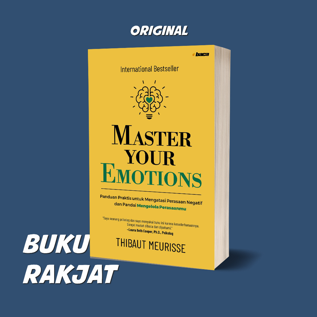 Jual Buku Master Your Emotions: Panduan Praktis untuk Mengatasi Perasaan Negatif dan Pandai ...