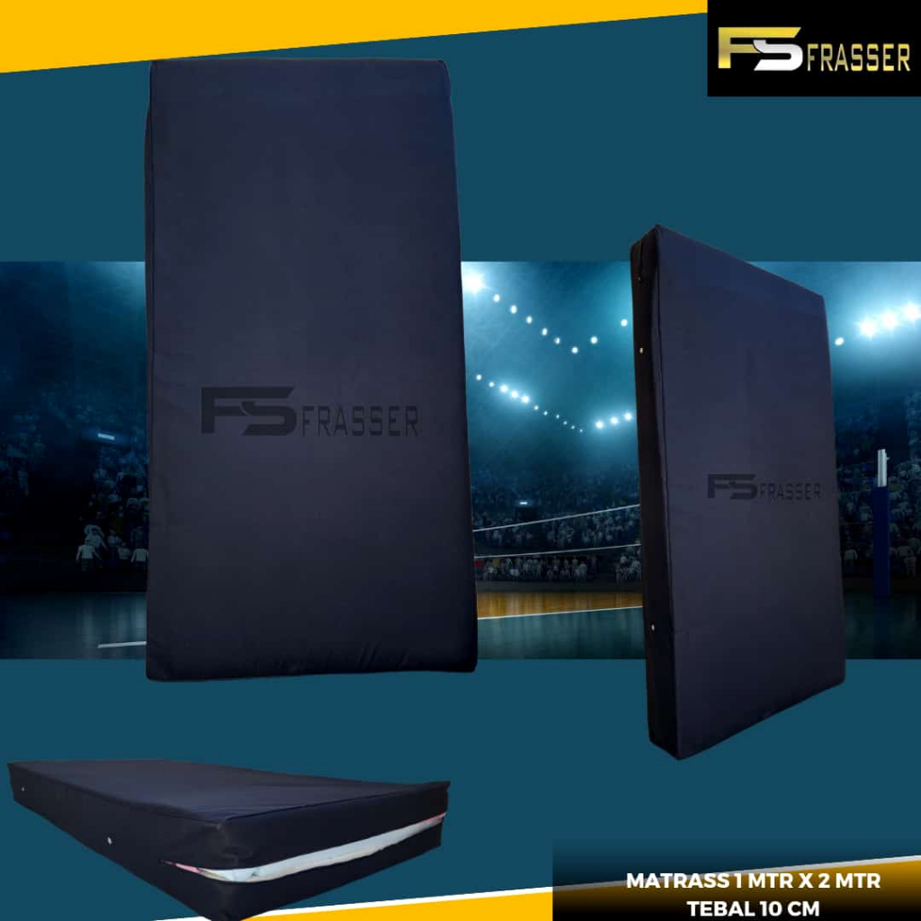 Jual Frasser Matras Beladiri Karate Matrass Senam 1 m x 2 m Tebal 10cm ...