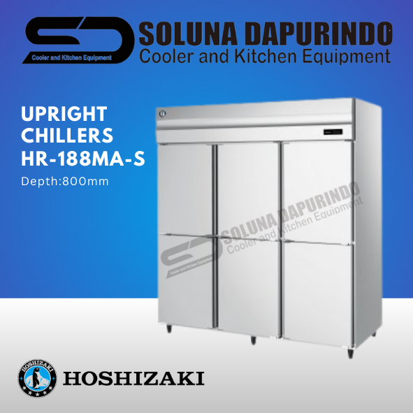 Jual HOSHIZAKI Upright Chiller HR-188MA-S / HR188MAS / Reach-in Chiller | Shopee Indonesia