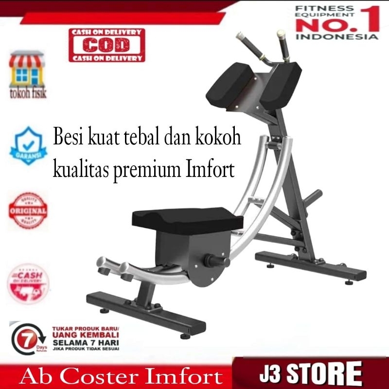 Jual ALat fitnes Ab coster Premium Imfort(Original) Alat Fitnes ...