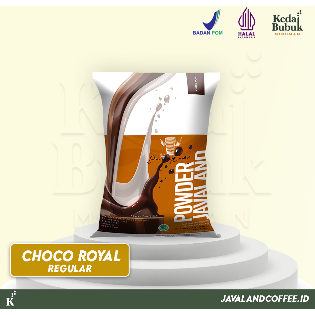 Jual Bubuk Minuman Rasa Choco Royal / Coklat Regular 1Kg - Javaland ...