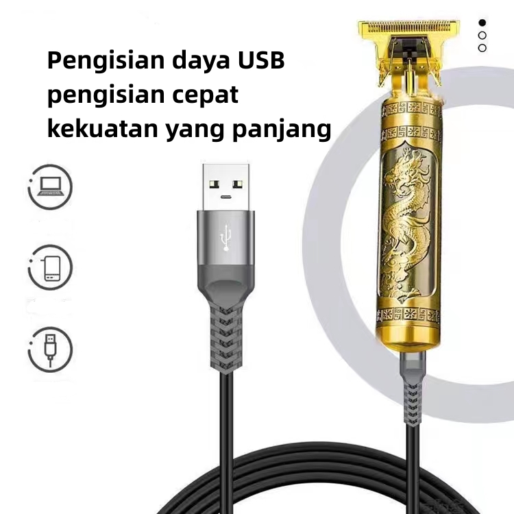 Jual Alat Cukur Rambut Kumis Jenggot Elektrik Mesin Profesional Hair Clipper Vintage | Shopee ...