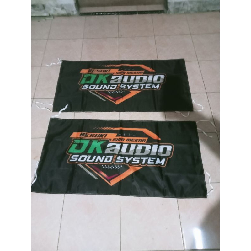 Jual bendera sound system, bisa request desain, free stiker | Shopee ...