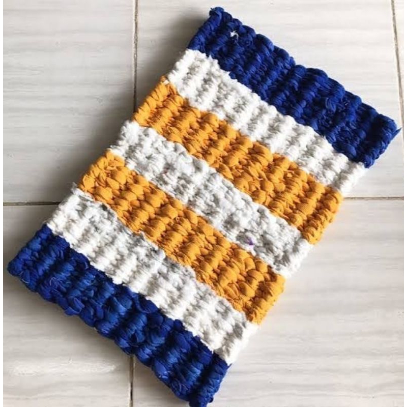 Jual [800 gram] KESET MUTIARA RAJUT TEBAL 47X33CM / SUMBU TEBAL / KESET ...