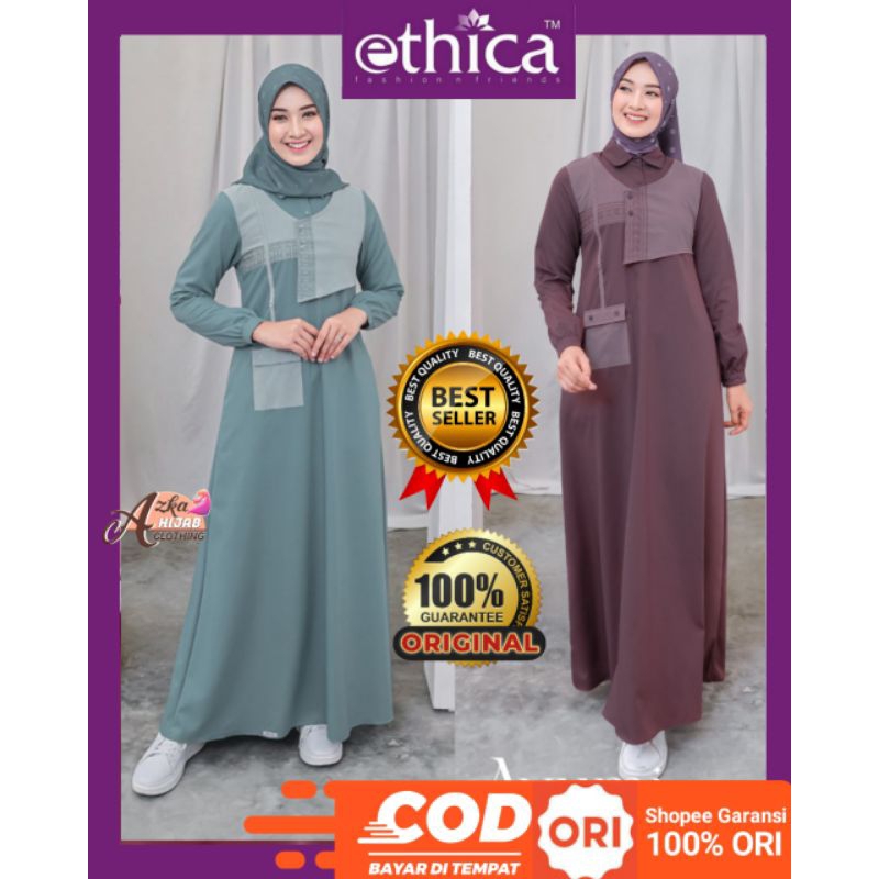 Jual GAMIS ETHICA AYUMI 373 TERBARU / BAJU GAMIS TERBARU 2023 / GAMIS ...