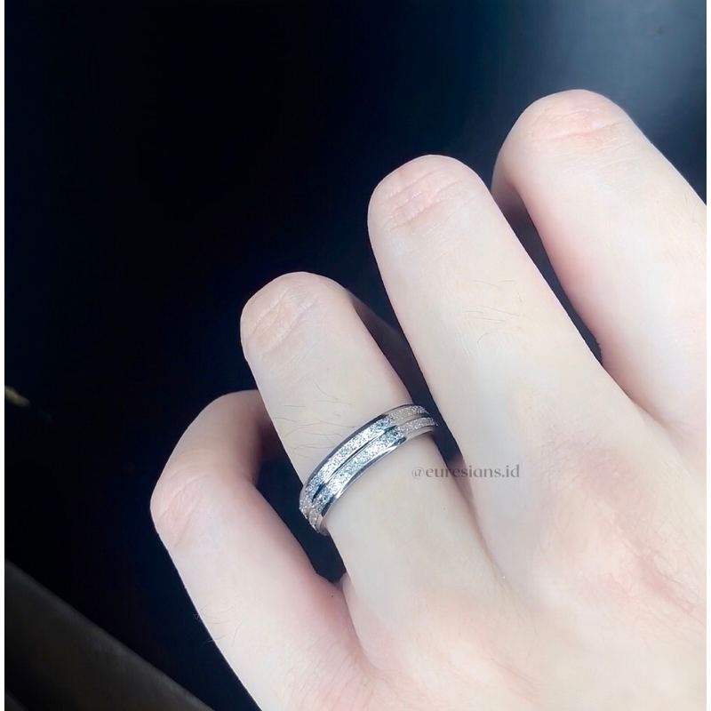 Jual Euresians Gea Ring (Titanium) | Shopee Indonesia