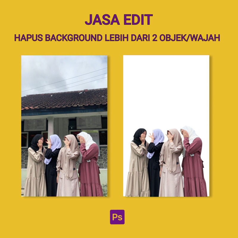 Jual Remove Background/ Edit Background/ Edit Baju Jas/ Edit Foto/ Edit ...