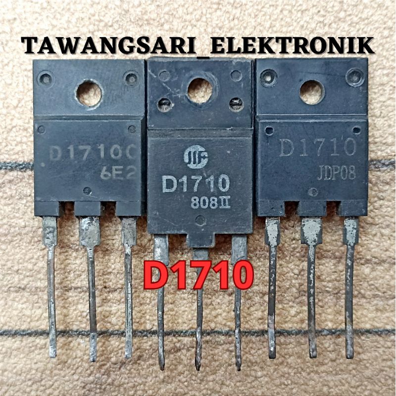 Jual d1710 original transistor regulator D1710 cabutan tr d 1710 ...