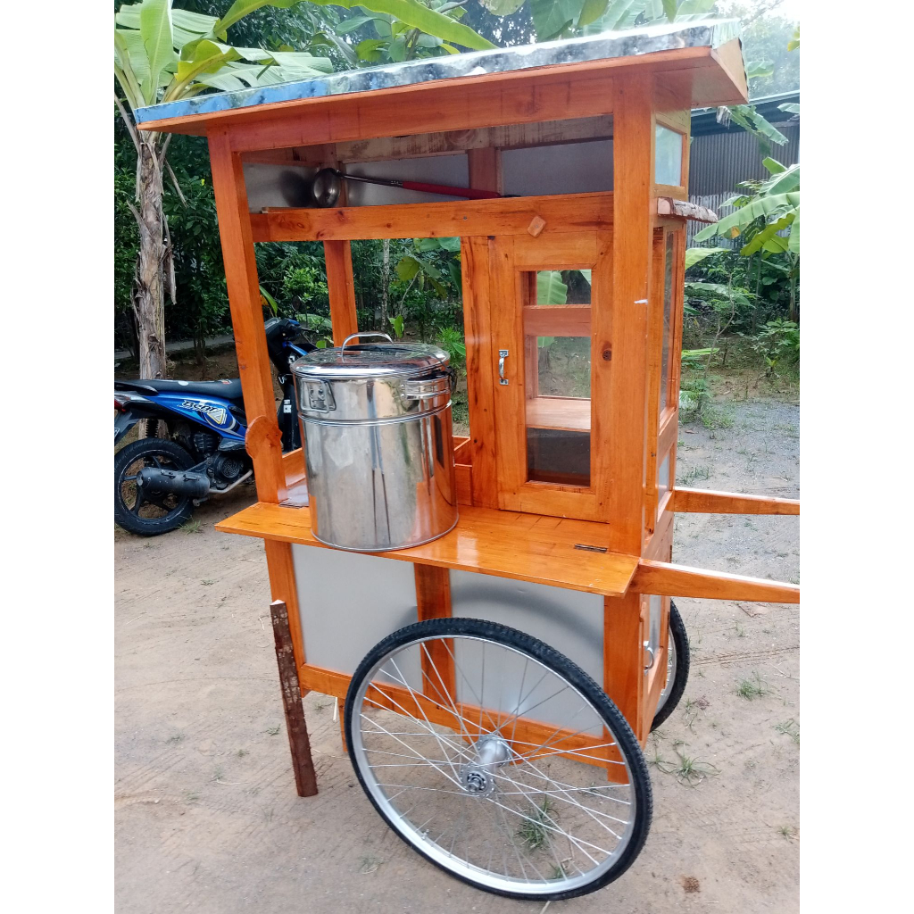 Jual GEROBAK BAKSO SATU DANDANG RODA BECAK | Shopee Indonesia