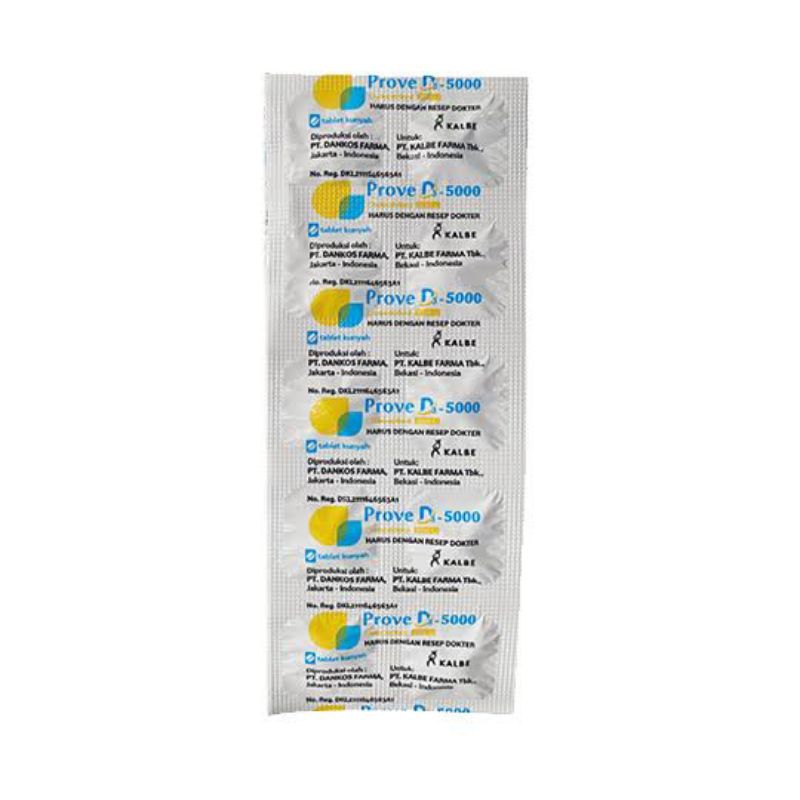 Jual Prove D 3 5000 ui 1 strip 10 tablet | Shopee Indonesia