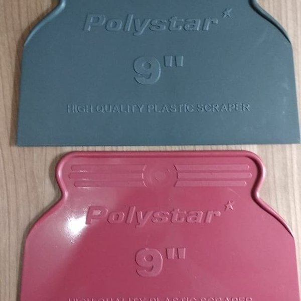 Jual POLYSTAR Kapi Plat PVC 5 7 9" Kapi Plamir Scraper Merah Abu | Kapi ...