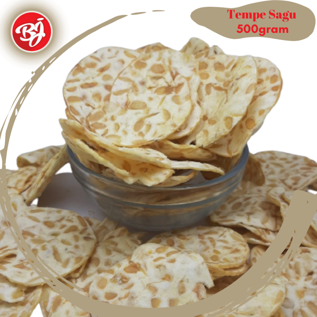 Jual Keripik Tempe Mini Crispy / Tempe Sagu 500gram | Shopee Indonesia