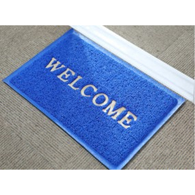 Jual KESET KAKI KARET WELCOME PVC 35x55CM EKONOMIS ANTI SLIP/KESET ...