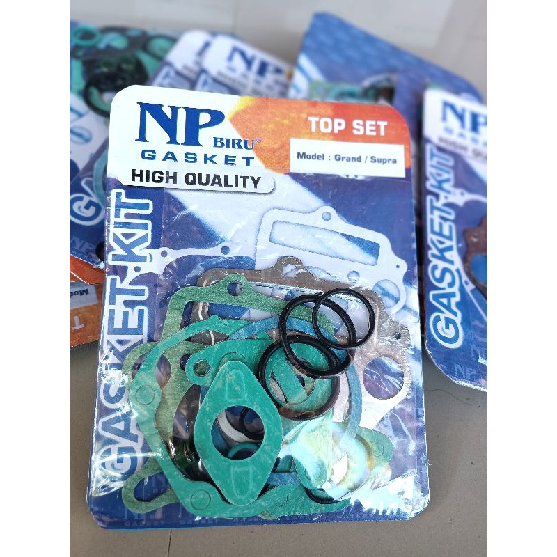 Jual Paking gasket Topset Top Set Grand supra prima merk np high quality | Shopee Indonesia