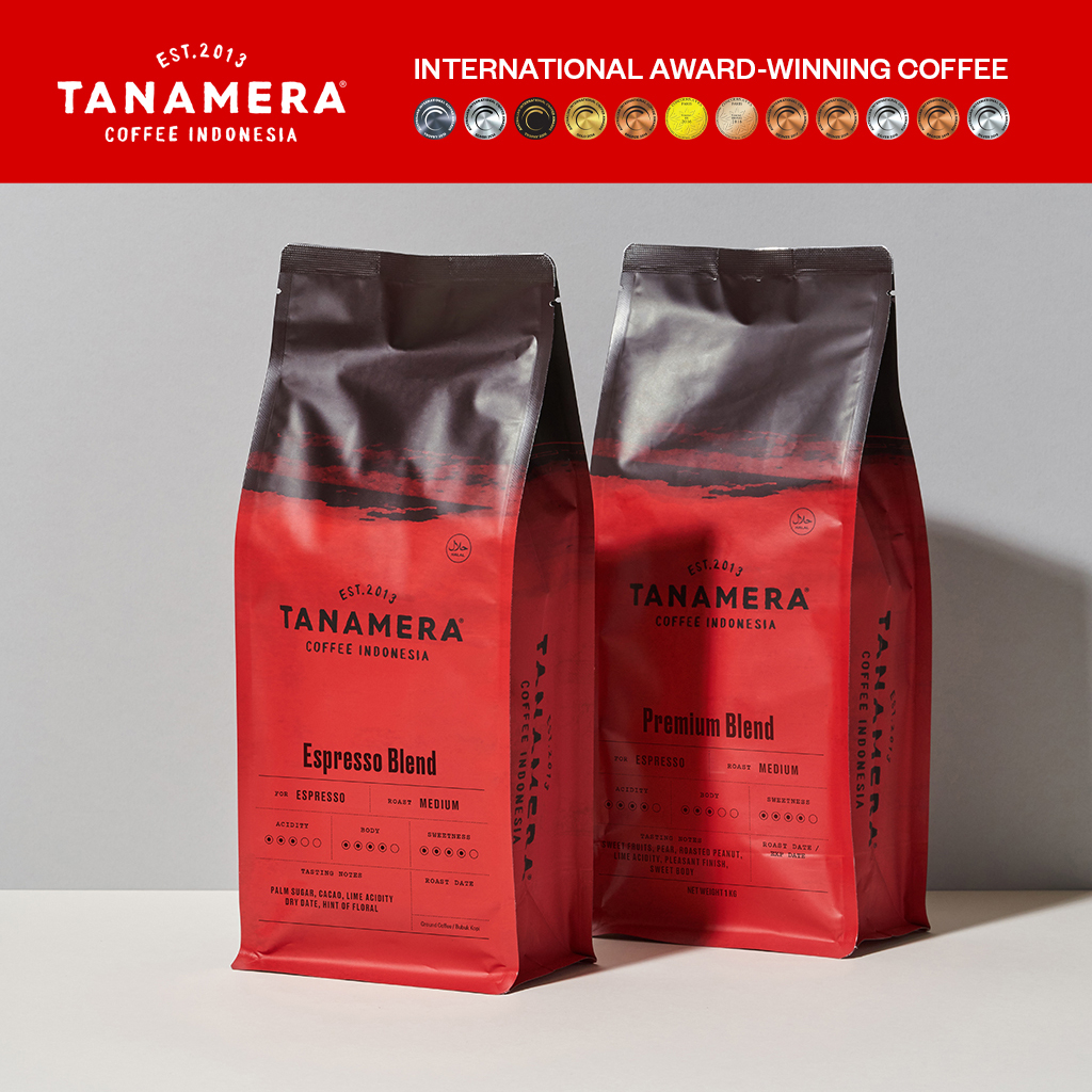 Jual TANAMERA COFFEE – The Blend Pack Coffee Beans (2 x 1Kg) | Shopee ...