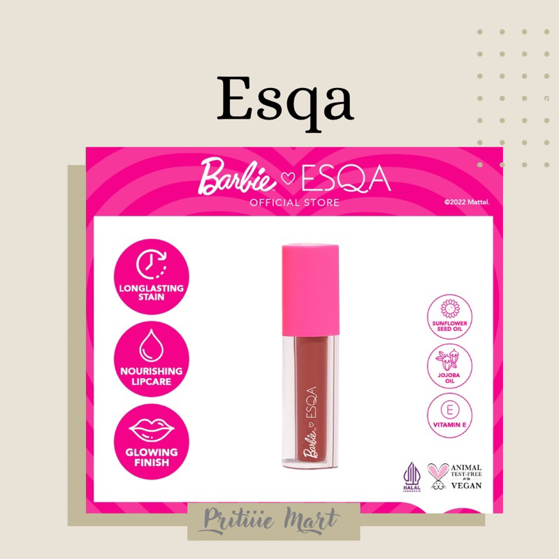 Jual Barbie X ESQA Sun Gold Lip Stain | Shopee Indonesia