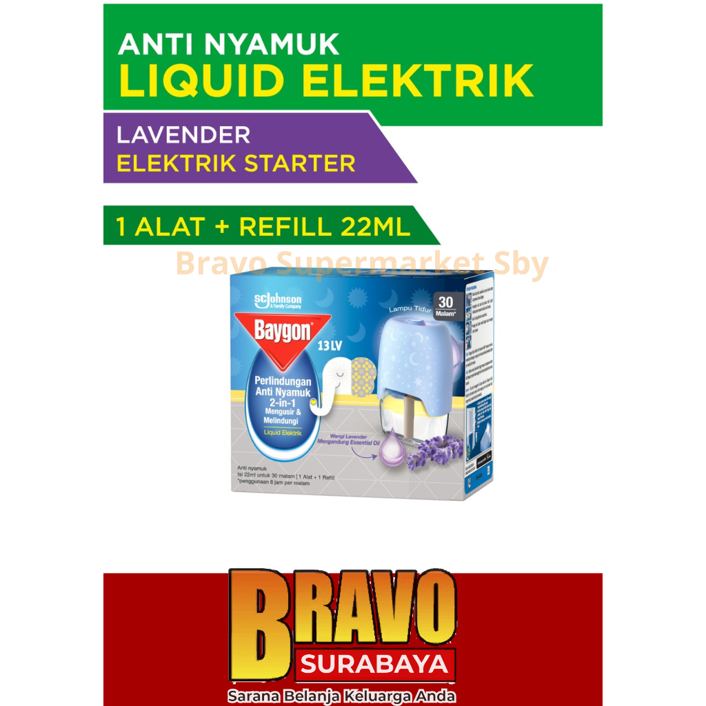 Jual Baygon Liquid Electric Starter Pack 22 ml+Dengan Alat / Obat Nyamuk Elektrik | Shopee Indonesia