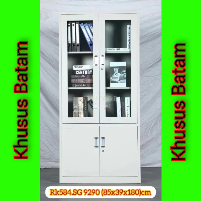 Jual LEMARI FILE BESI/filling cabinet besi RK 584.SG9290(85x39x180cm ...