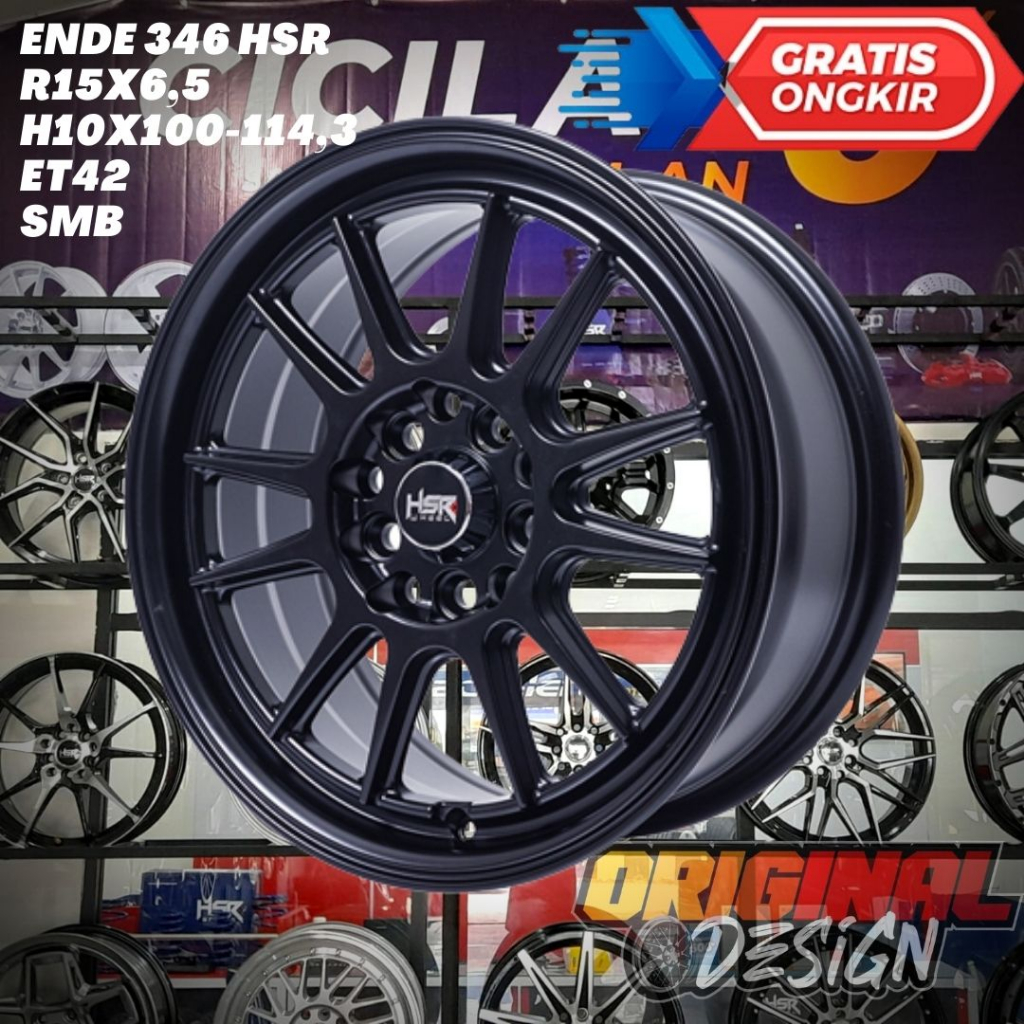 Jual Velg Mobil Ring 15 R15 HSR ENDE Bisa Untuk Innova , Noah , Nav1 , Voxy | Shopee Indonesia
