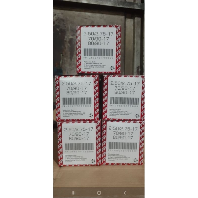 Jual Ban Dalam Federal 250/275-17 (5pcs) | Shopee Indonesia