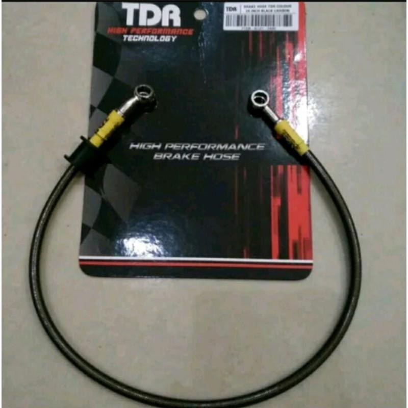 Jual Selang Rem TDR 24 Inch Carbon - Kabel cakram Discbrake 60 cm Black Karbon - TDR racing ...