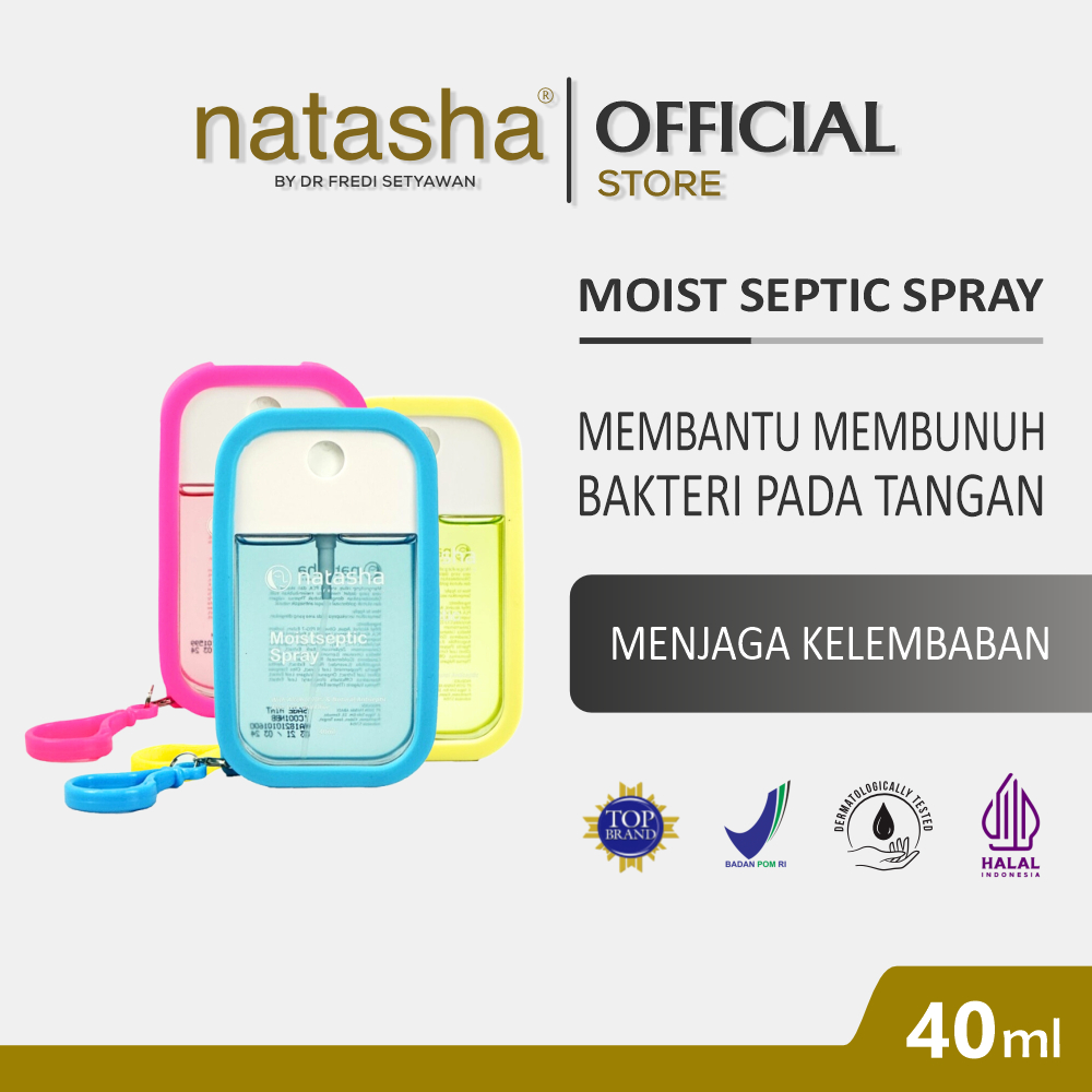 Jual [CLEARANCE SALE] Natasha Moistseptic Spray | Shopee Indonesia