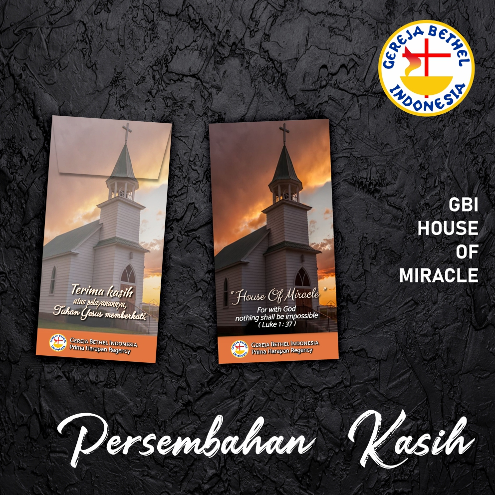 Jual Amplop Persembahan Kasih untuk GBI Harapan Prima Regency | Shopee ...