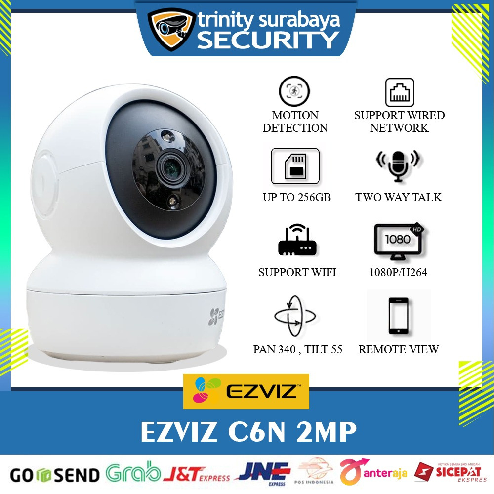 Jual [ LIVE ] Baby Cam EZVIZ C6N 2MP putar 360derajat trinity | Shopee Indonesia