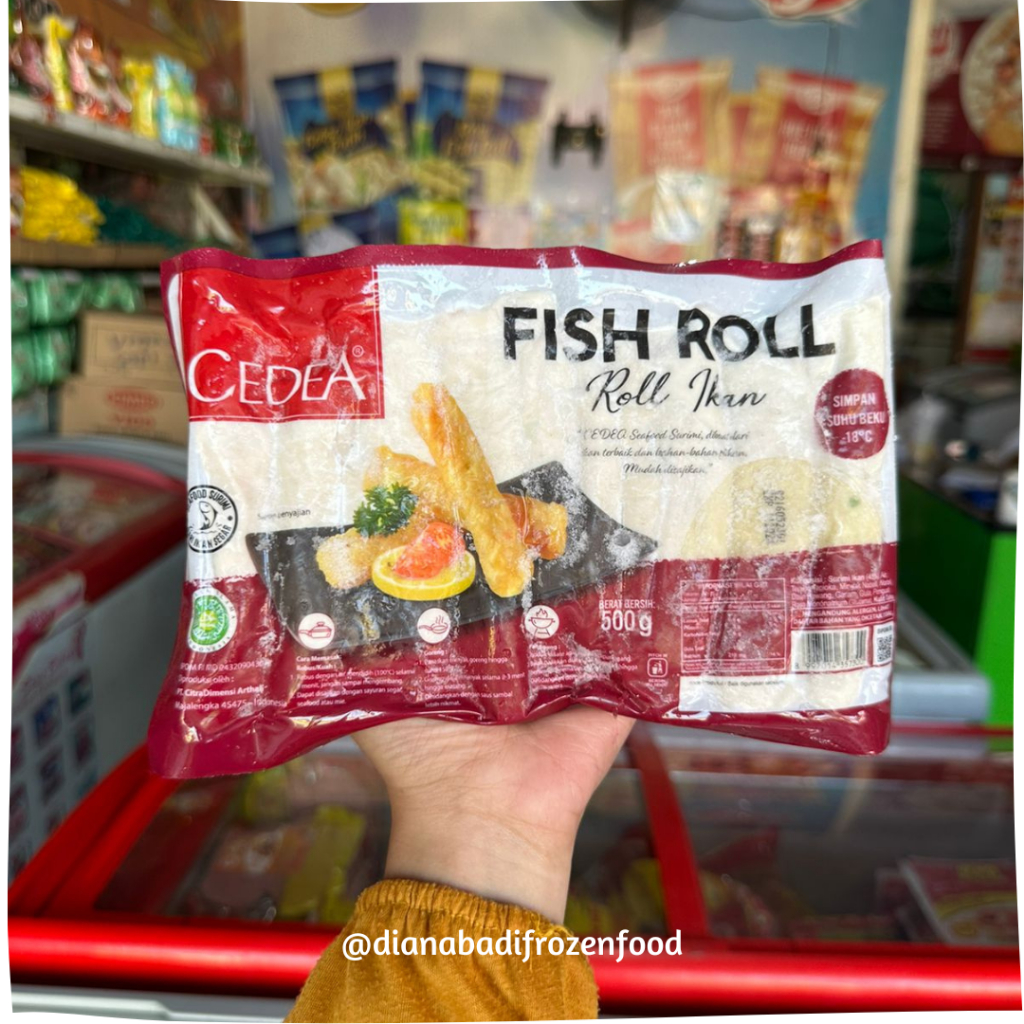 Jual CEDEA Fish Roll Original 500gr | Shopee Indonesia