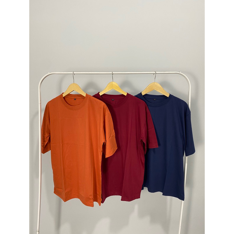 Jual T shirt Oversize/Kaos Oversize Polos/Kaos Oversize Murah | Shopee Indonesia