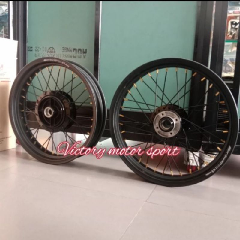 Jual velg set w175 tapak lebar 250 300 ring 17 | Shopee Indonesia