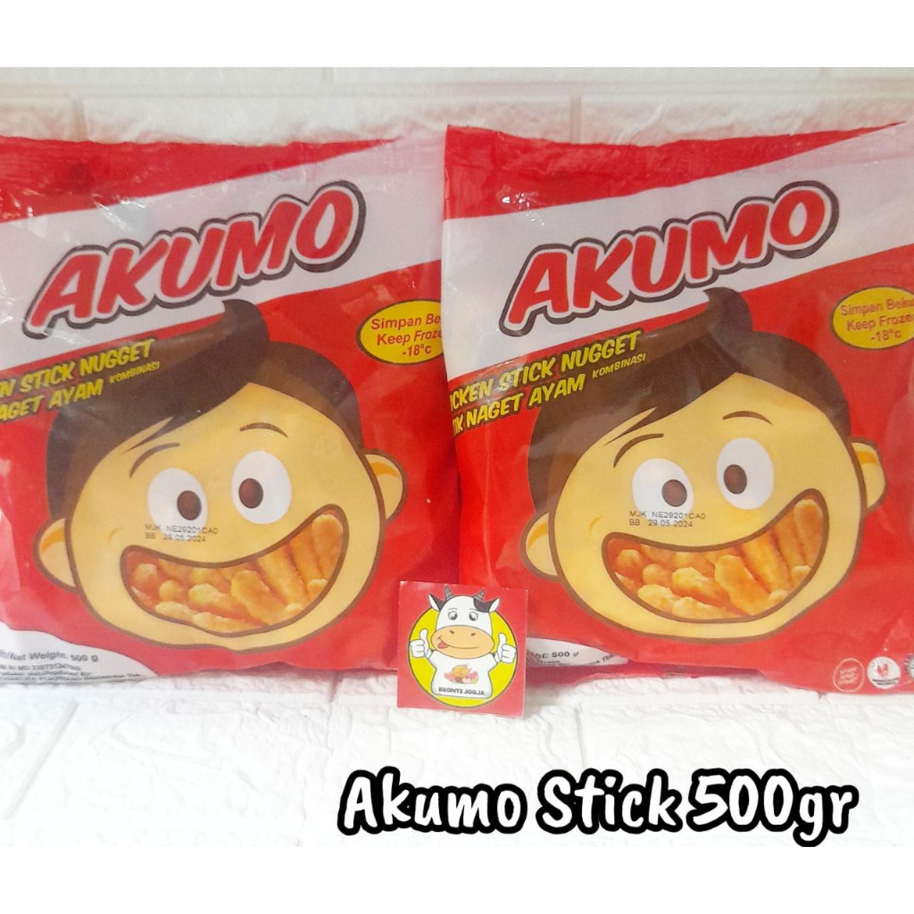 Jual AKUMO CHICKEN NUGGET STICK 500GR - FROZEN FOOD - BRONTZ JOGJA ...