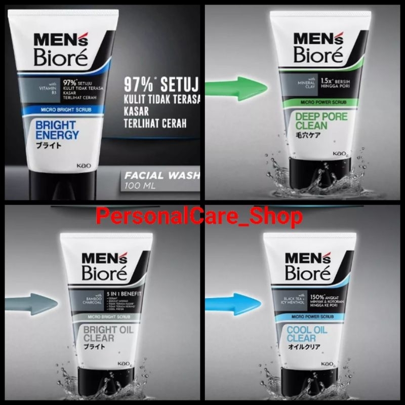 Jual Men's Biore 100g | Shopee Indonesia