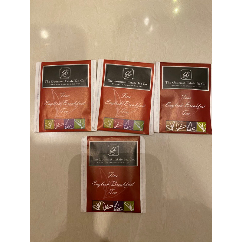 Jual the gourmet estate tea bag | tea sachet | English breakfast tea ...