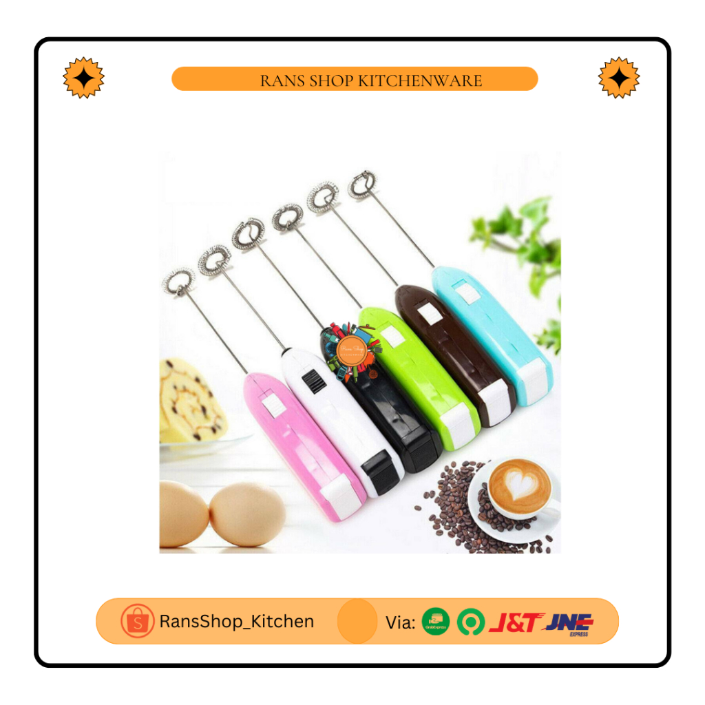 Jual Mixer Mini Portable, Hand Mixer Portable, Coffee Frother | Shopee ...