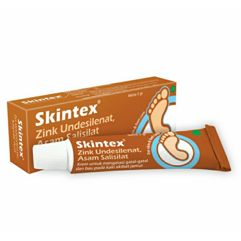 Jual Skintex Ointment Cream 5 Gram (Mengatasi Bau dan Gatal pada Kaki ...