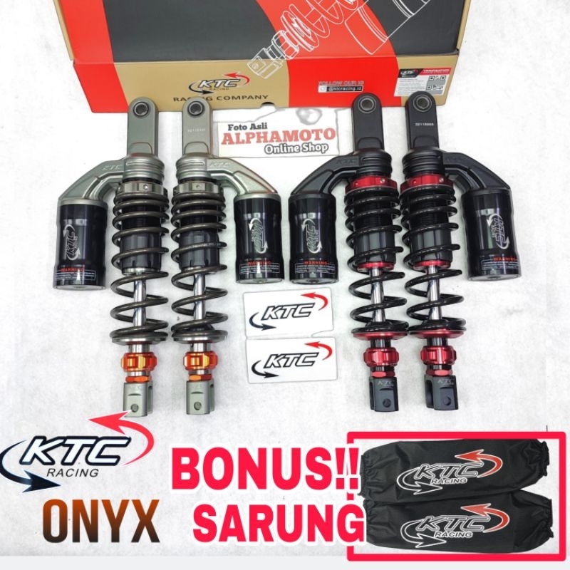 Jual shock ktc onyx nmax racing shockbreaker all new pcx 150 160 lokal ...